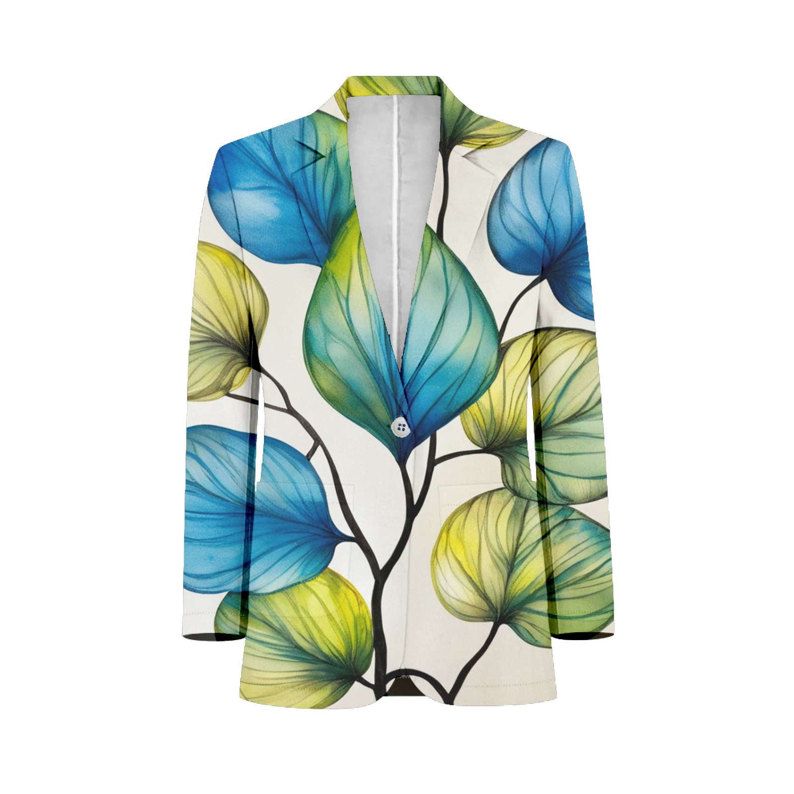 Stained Glass Lotus Mens Suits Shawl Collar Slim Fit Suit Mens Groom ...