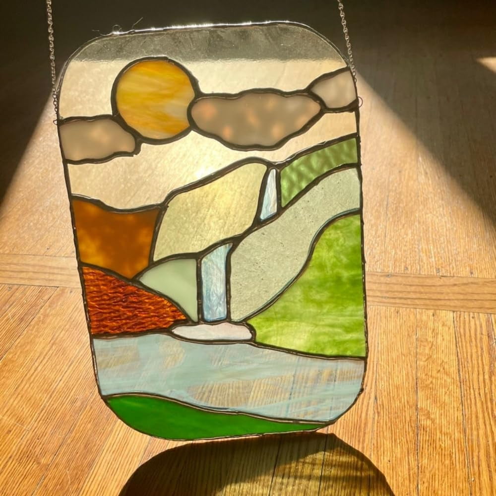 Stained Glass Panel, Stained Glass Window Hangings, Stained Glass ...