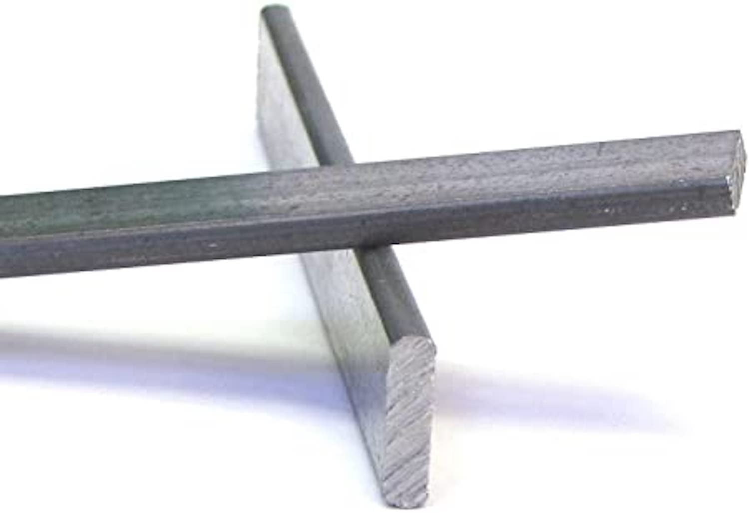 Stained Glass Reinforcing Bar, 1/8 x 1/2in Zinc Coated Steel 3ft x 4 ...