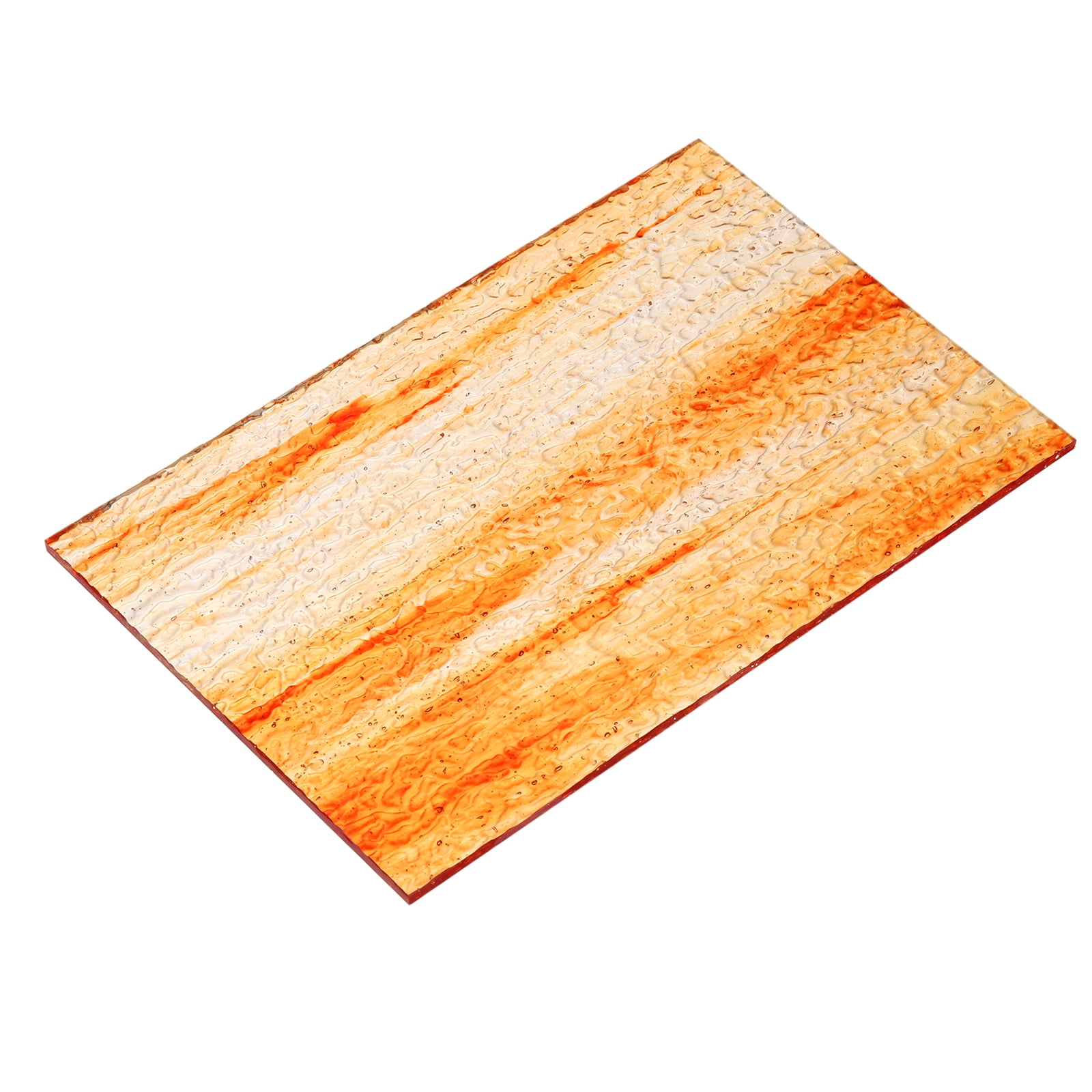 Stained Glass Sheet Mosaic Tile 5.9 Inch x 3.9 Inch Light Red, Stained ...