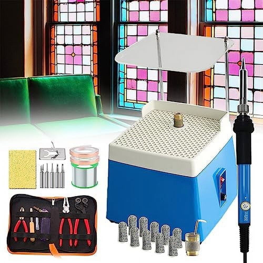 Stained Glass Starter Kit, Professional Start Up Set With Glass Grinder ...