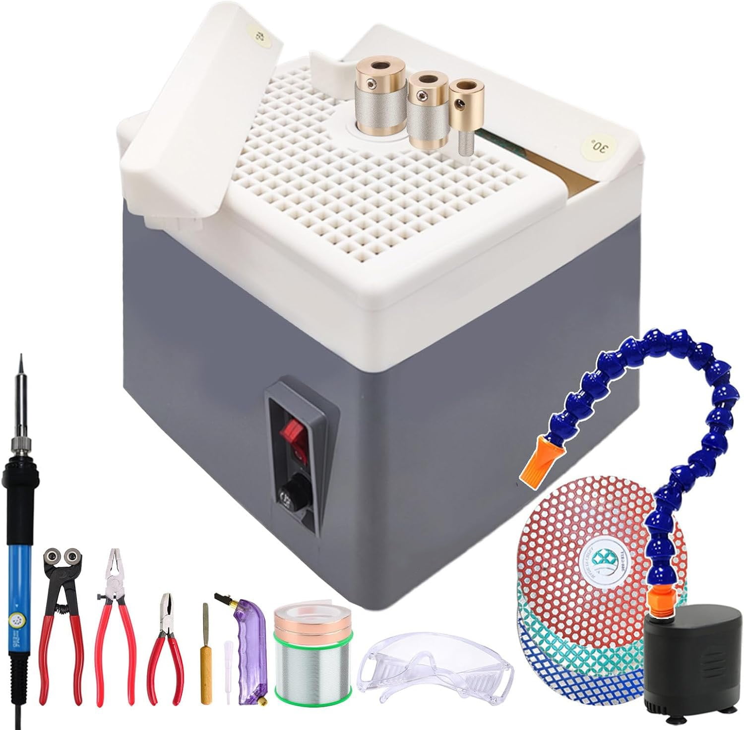 Stained Glass Starter Kit,Professional Start Up Set With 2in1 Glass ...