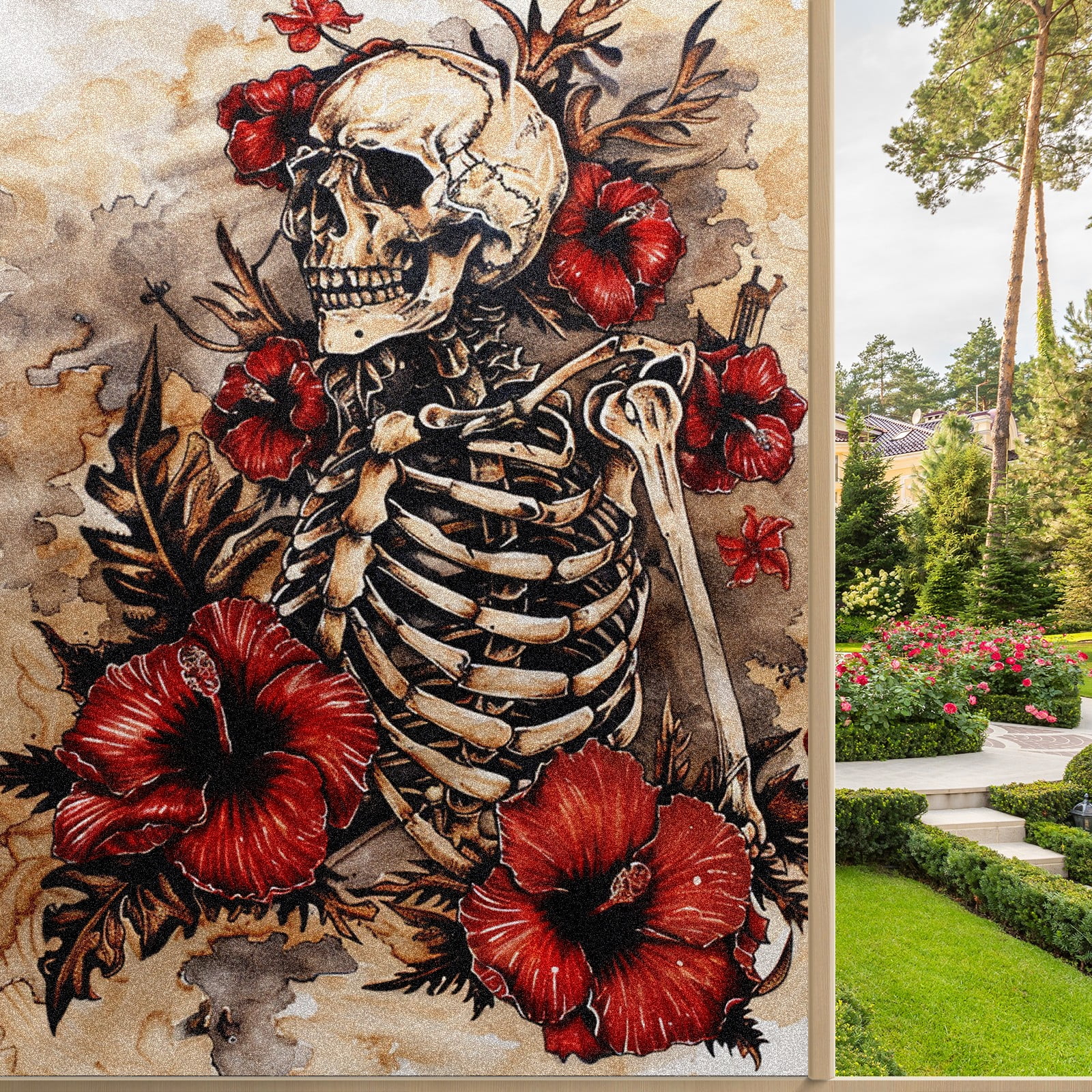 Stained Glass Window Film Window Privacy Films Blackout Window Tint ...