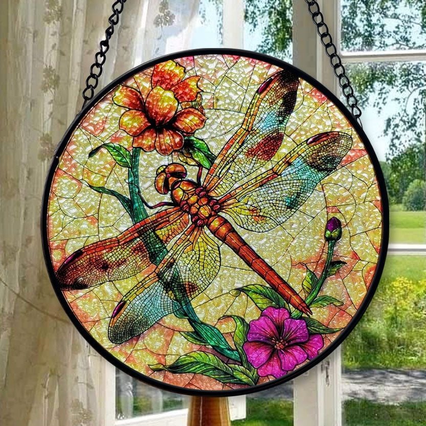 Stained Glass Window Hanging, Stunning Suncatchers for Windows with ...