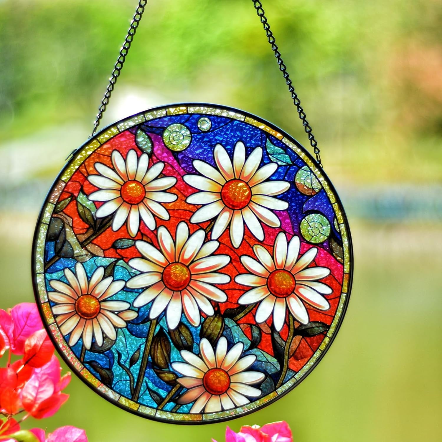 Stained Glass Window Hanging, Stunning Suncatchers for Windows with ...