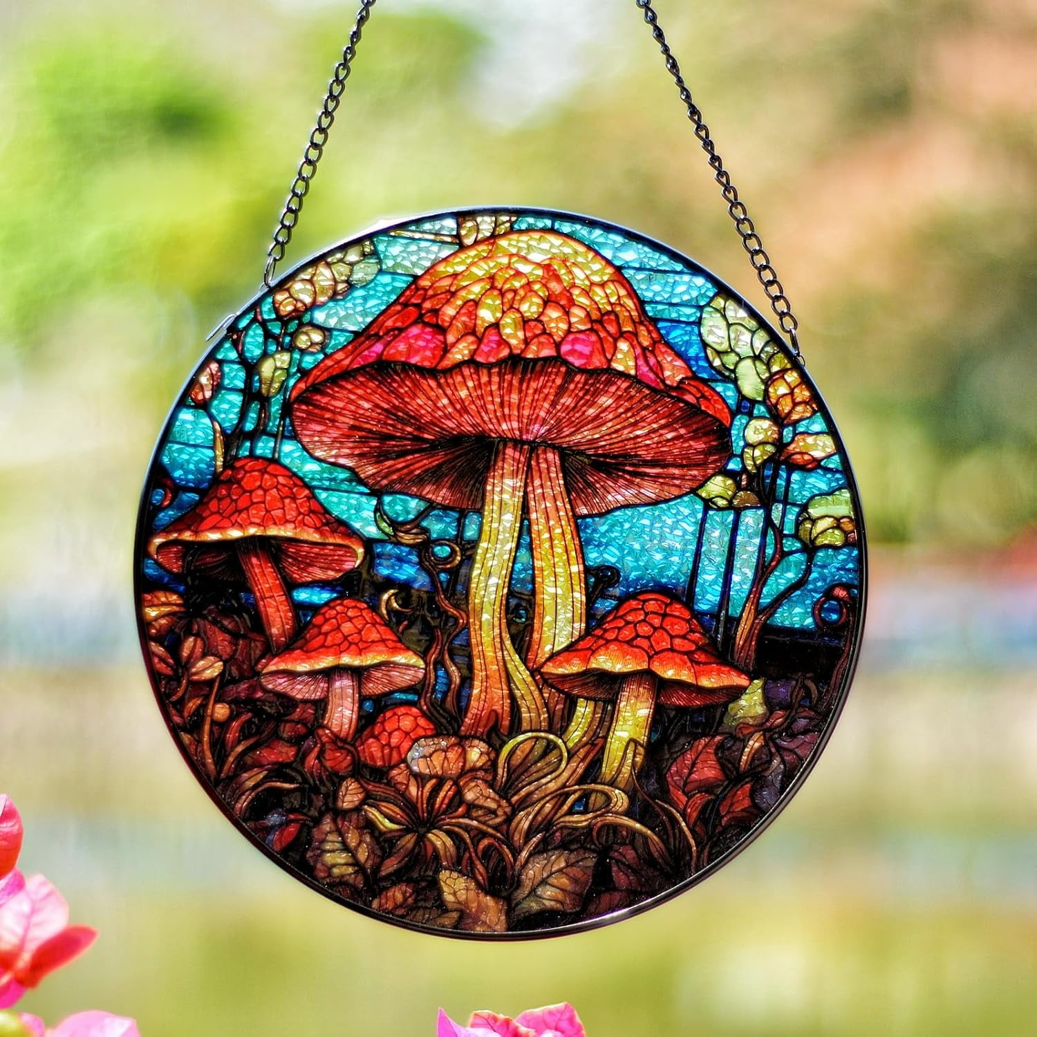 Stained Glass Window Hanging, Stunning Suncatchers for Windows with ...