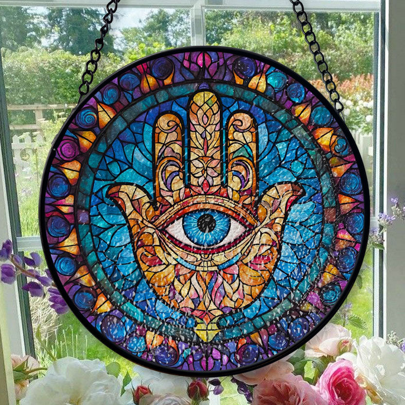 Stained Glass Window Hanging Sun - Stained Glass Window Hanging Sun ...