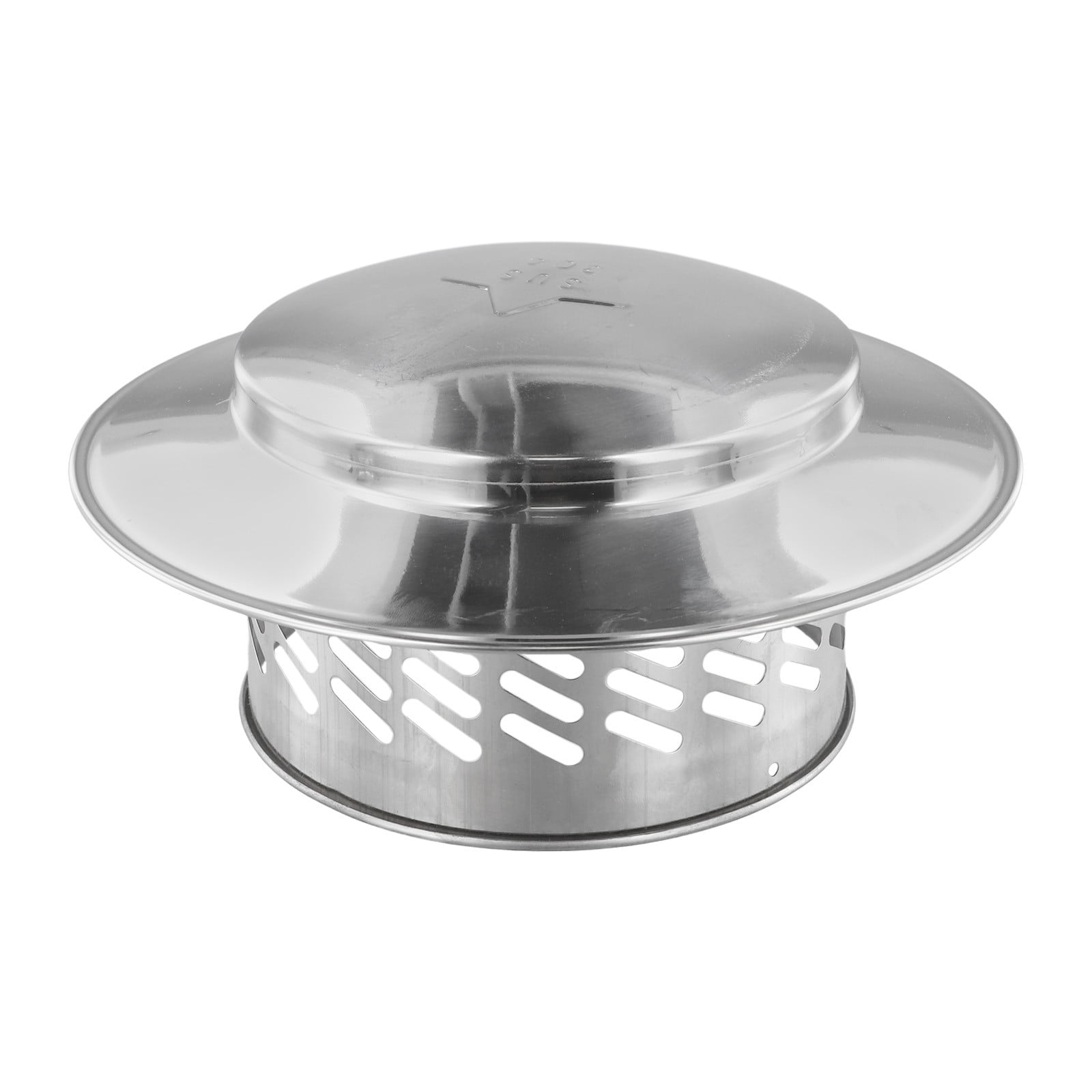 Stainles Steel Chimney Cap Exterior Wall Fresh Air Outlet Roof Pipe ...