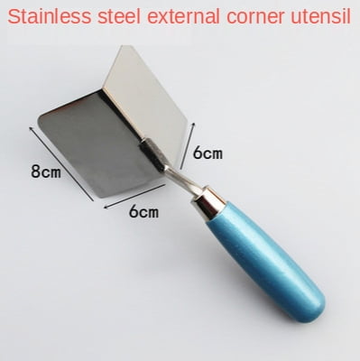 Stainles Steel Drywall Corner Putty Knife Shovel Caulk Removal Tool ...