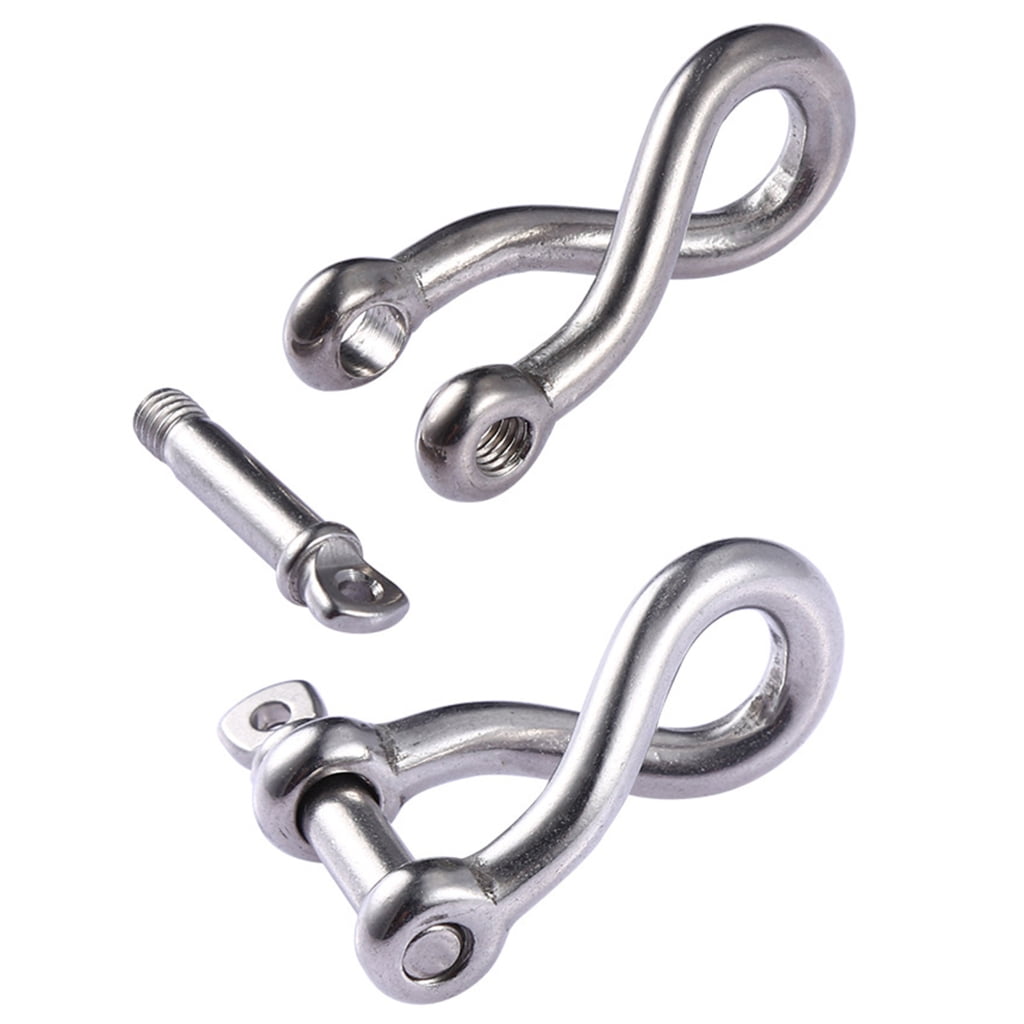 Stainless 12mm Shackle Connection for Chain Coupling Outdoor Gear ...