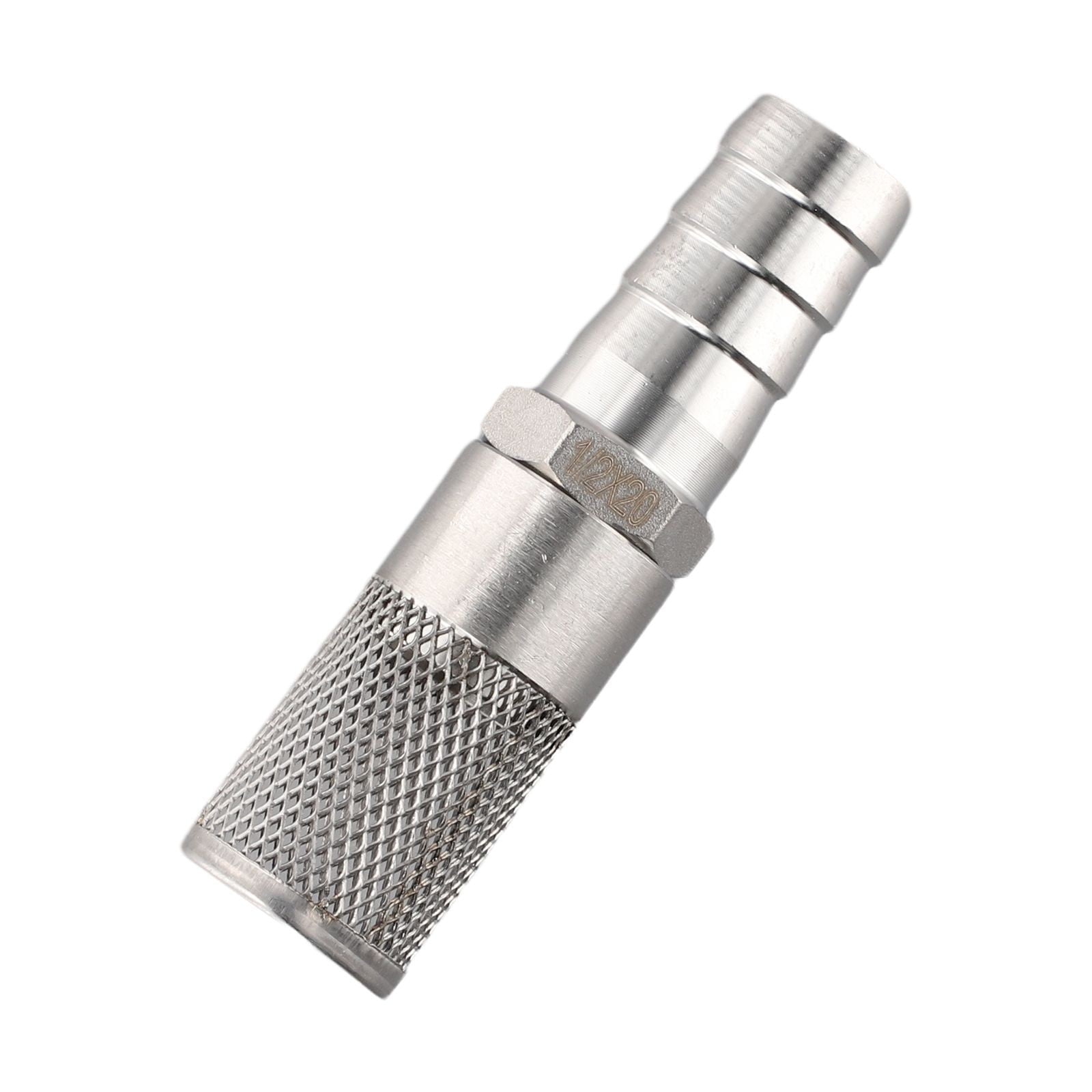 Stainless 3/4" in 19mm 20mm Hose Barb Filter Strainer Mesh Pipe Pump ...