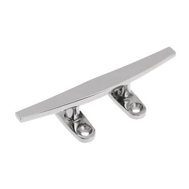 4 Inch Marine 316 Stainless Steel Hollow Base Boat Cleat / Mooring deck ...