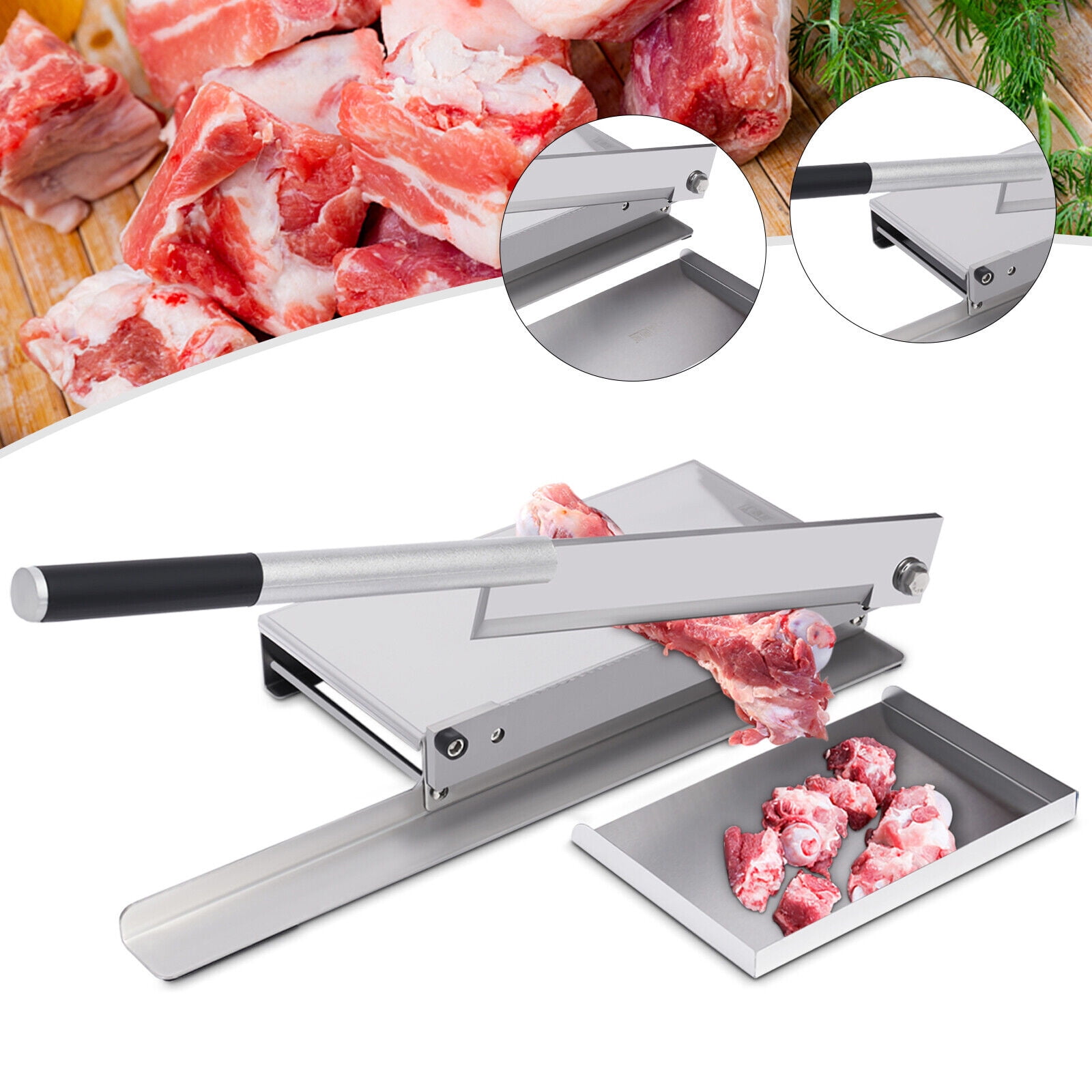 Manual Meat Bone Cutter Chopper Guillotine Bone Frozen Meat Cutting ...