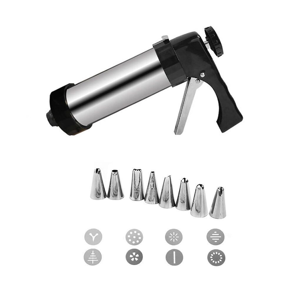Stainless Cookie Decorating Sets Biscuit Press Maker Cream DIY Pastry ...