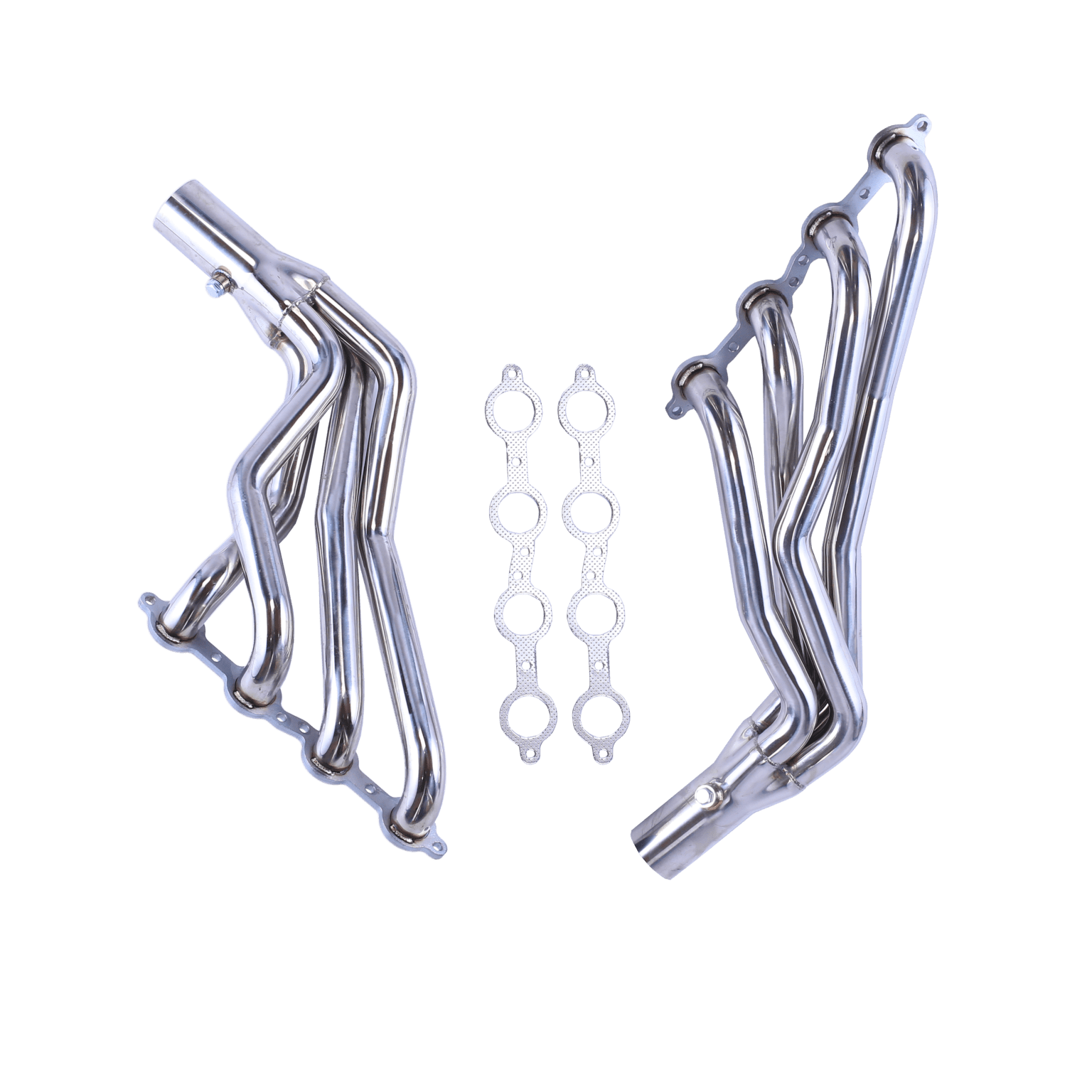 Stainless Exhaust Headers for Chevy C10 LS LS1 LS2 LS3 LS6 Long Tube 1 ...