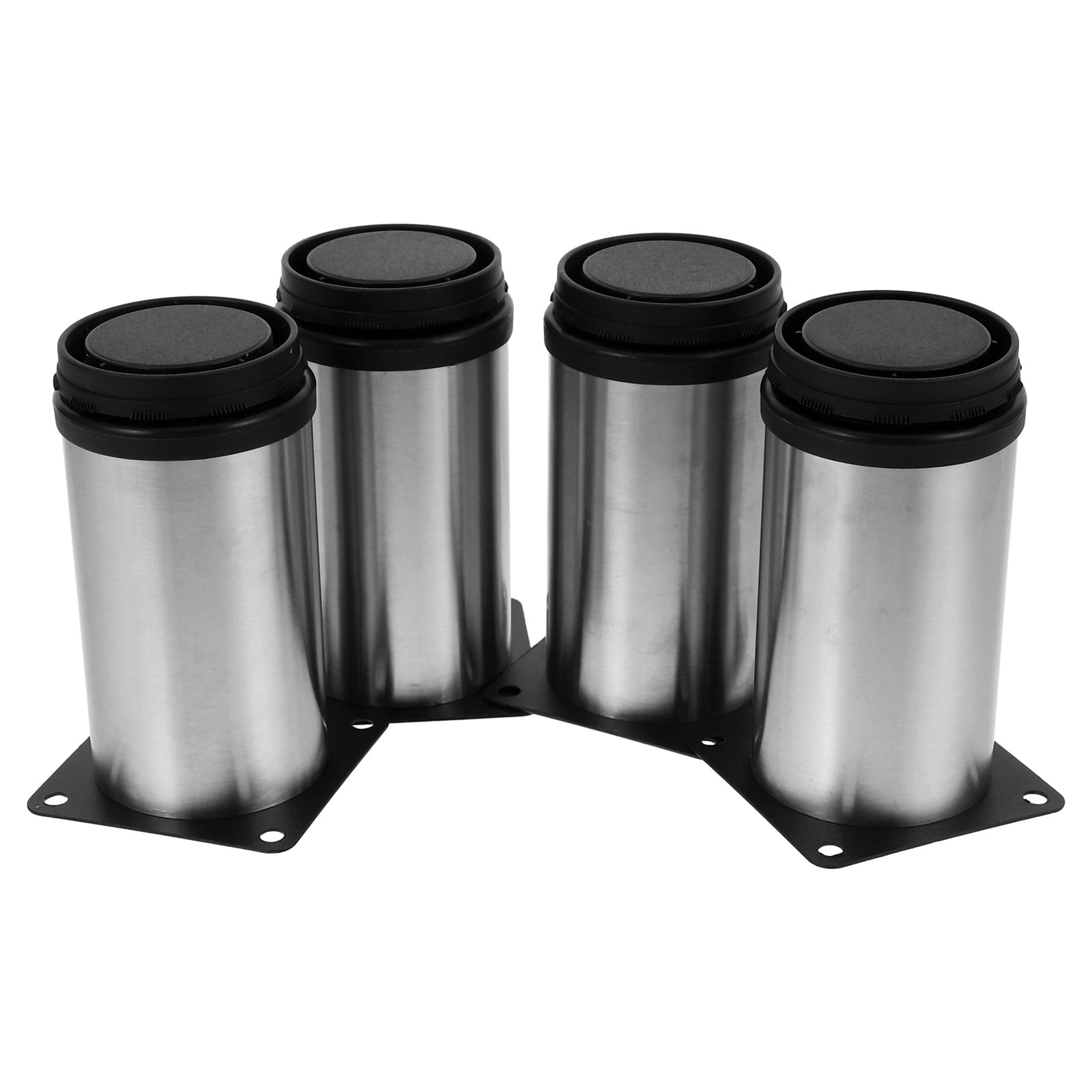 Stainless Furniture Legs, 4pcs Stainless Steel Kitchen Adjustable Feet ...