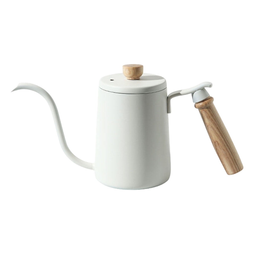 Stainless Gooseneck Tea Kettle Kitchen Dorm , White - Walmart.com