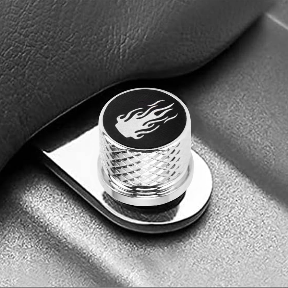 Stainless Knurled Fender Seat Bolt Screw, Aluminum-1/4"-20 Thread ...