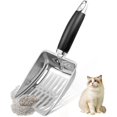 Stainless Litter Scoop, Litter Scoop,Kitty Scooper,Sturdy Mesh Scooper ...