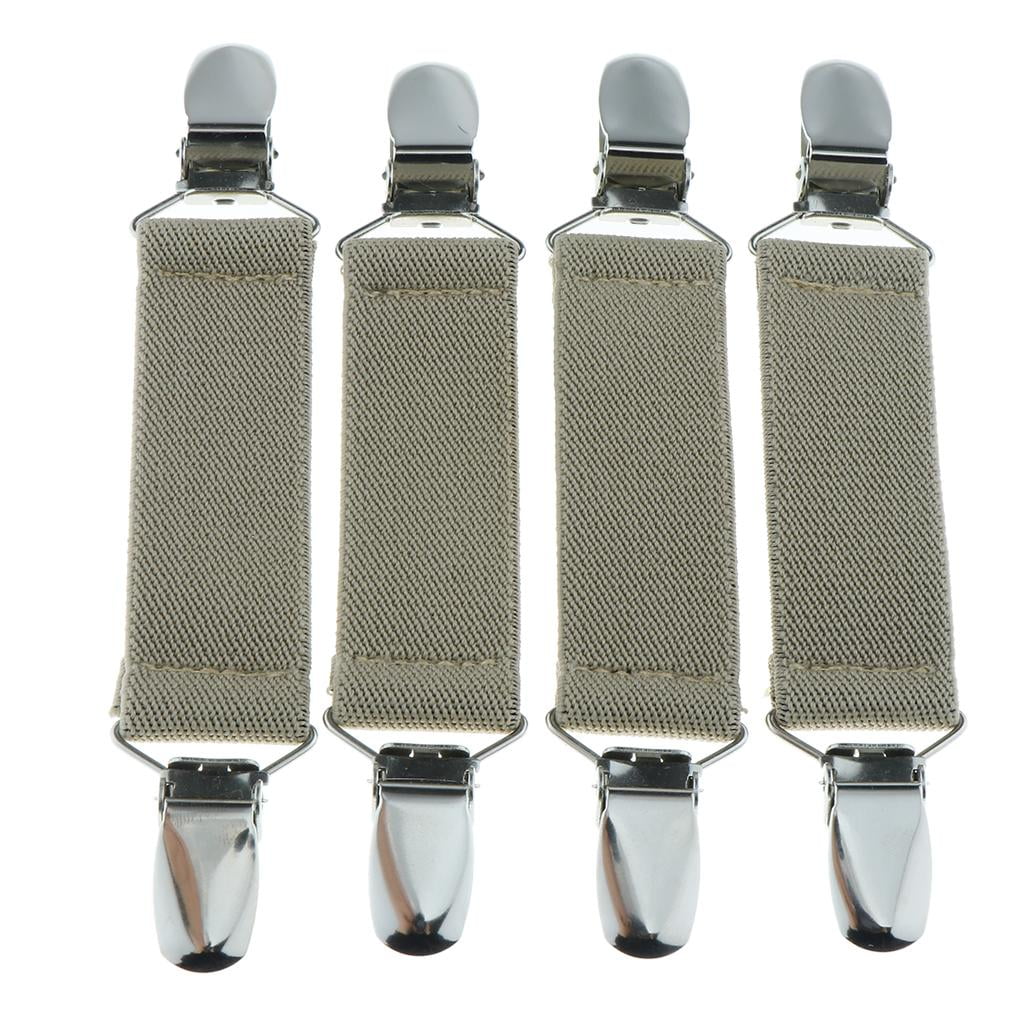 Stainless Mitten Clips Elastic for Kids Beige - Walmart.com