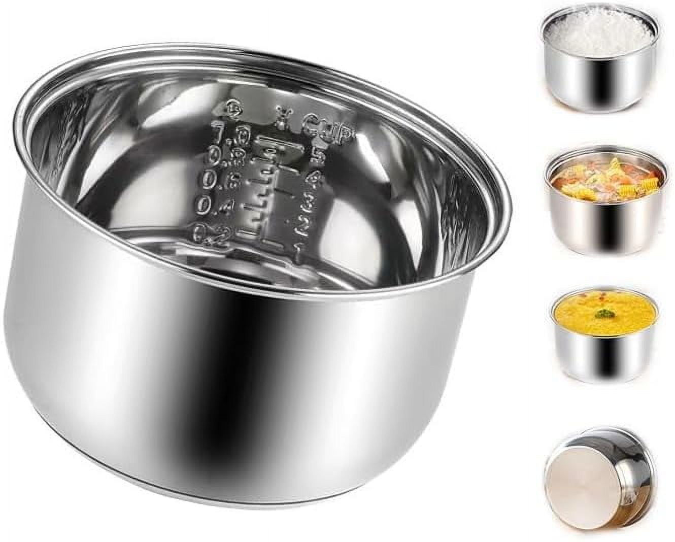 Stainless Rice Cooker Inner Pot,Inner Pot Round Rice Cooker Replacement ...