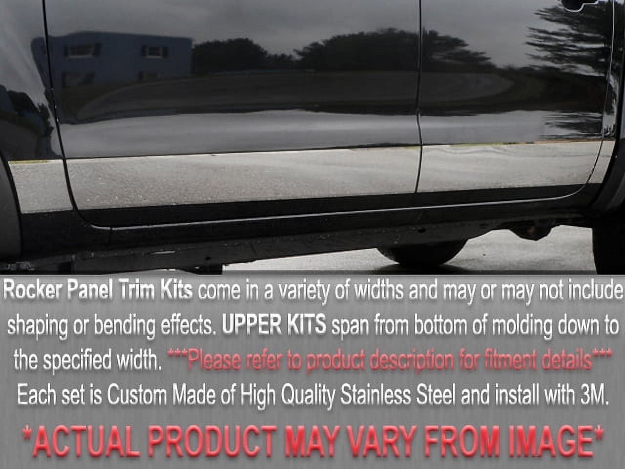 Stainless Rocker Panel Trim 11Pc Fits 1999-2006 Chevrolet Silverado ...