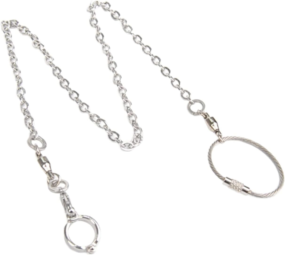 Stainless Rope Macaw Steel Conure Cockatiel Chain Ring Adjustable ...