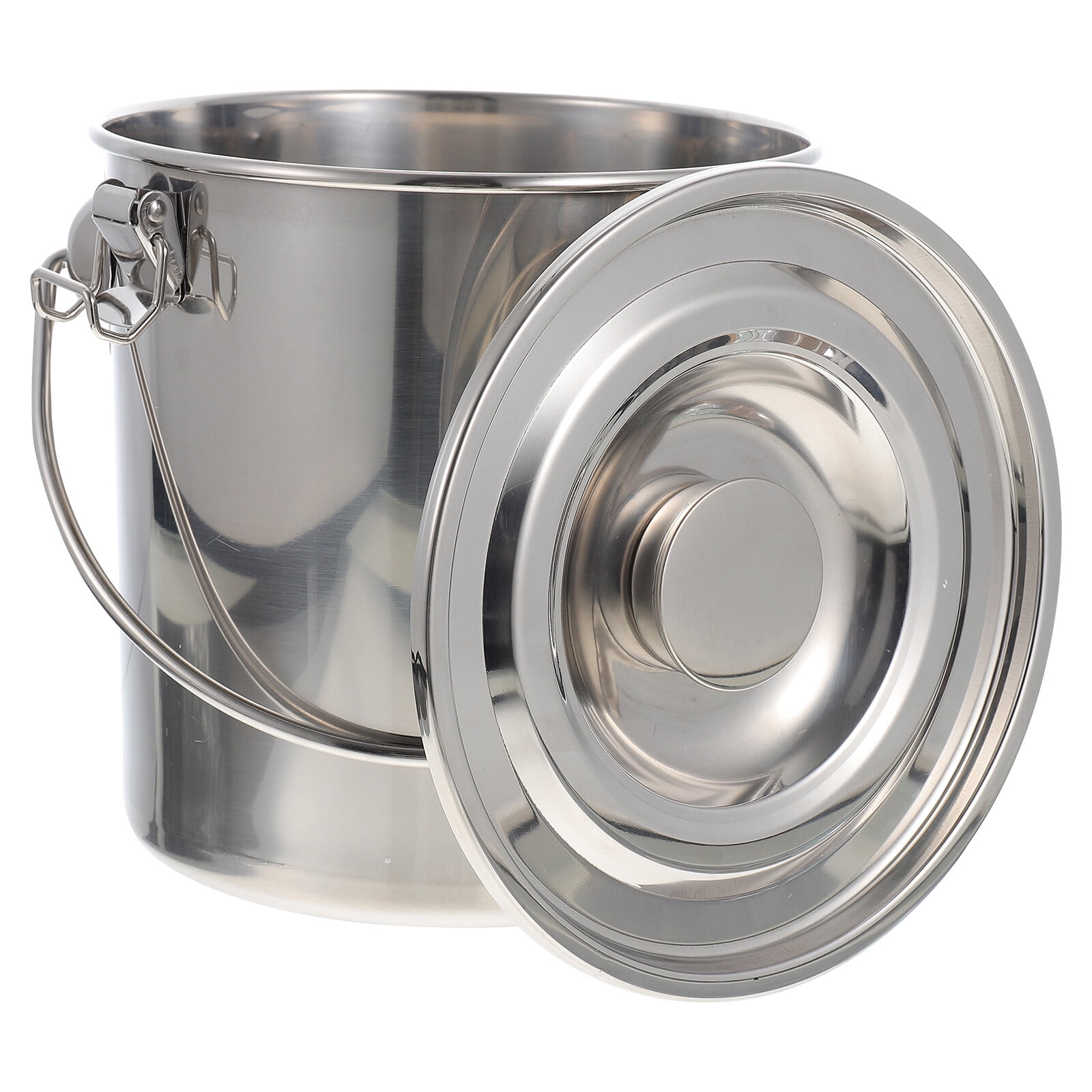 Stainless Sealed Bucket, Kitchen Storage Jar, Sealing Container with ...