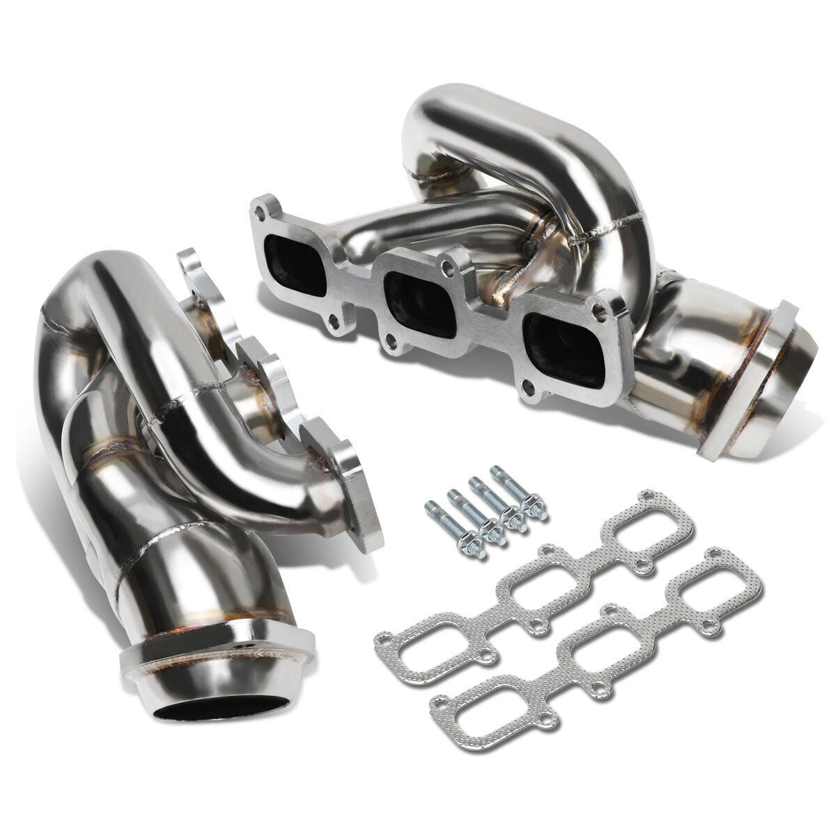 Stainless Shorty Header Manifold For 11-17 Ford MUSTANG 3.7 V6 D2C ...