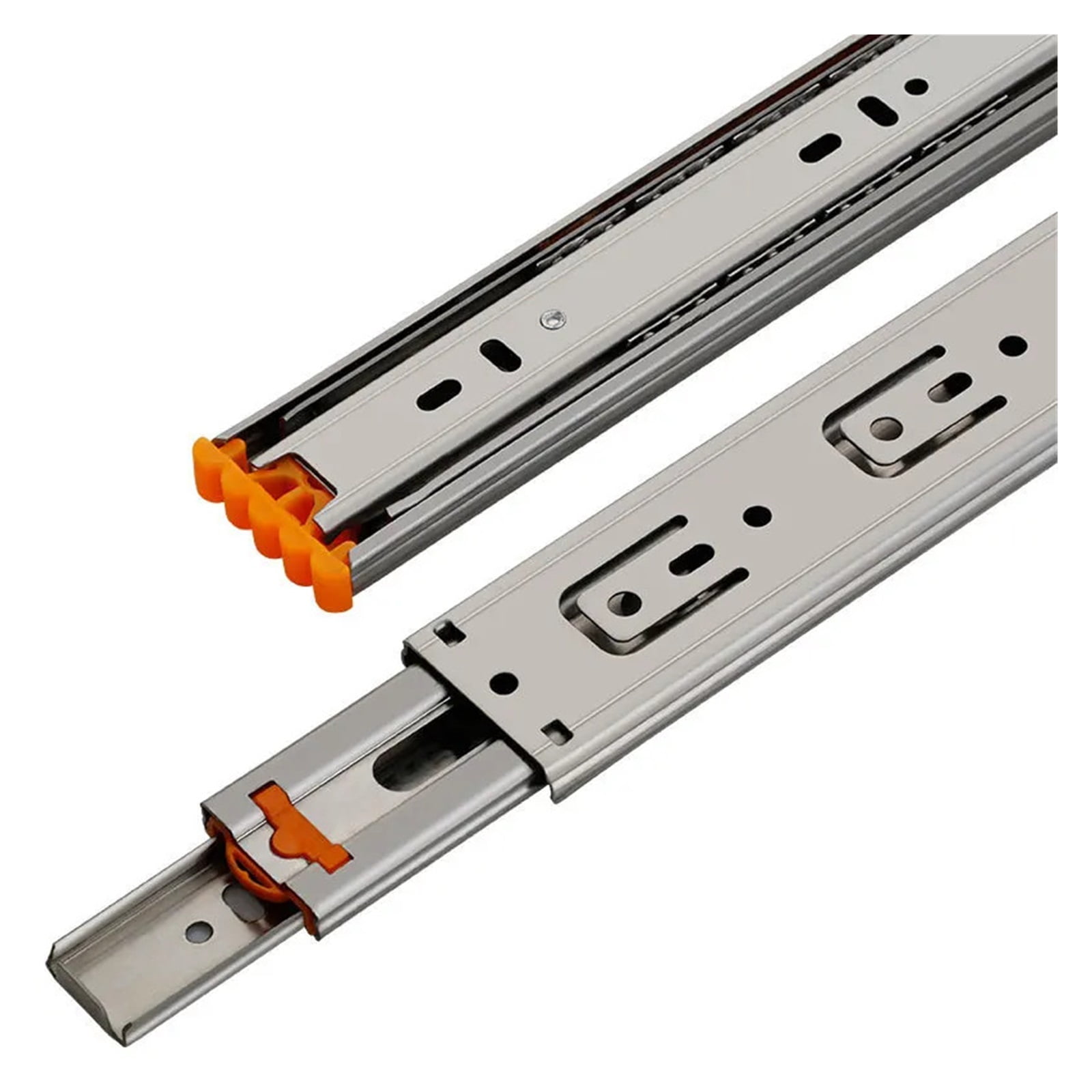 Stainless Steel 10"-20" Drawer Slide Soft Close Furniture Drawer Track ...