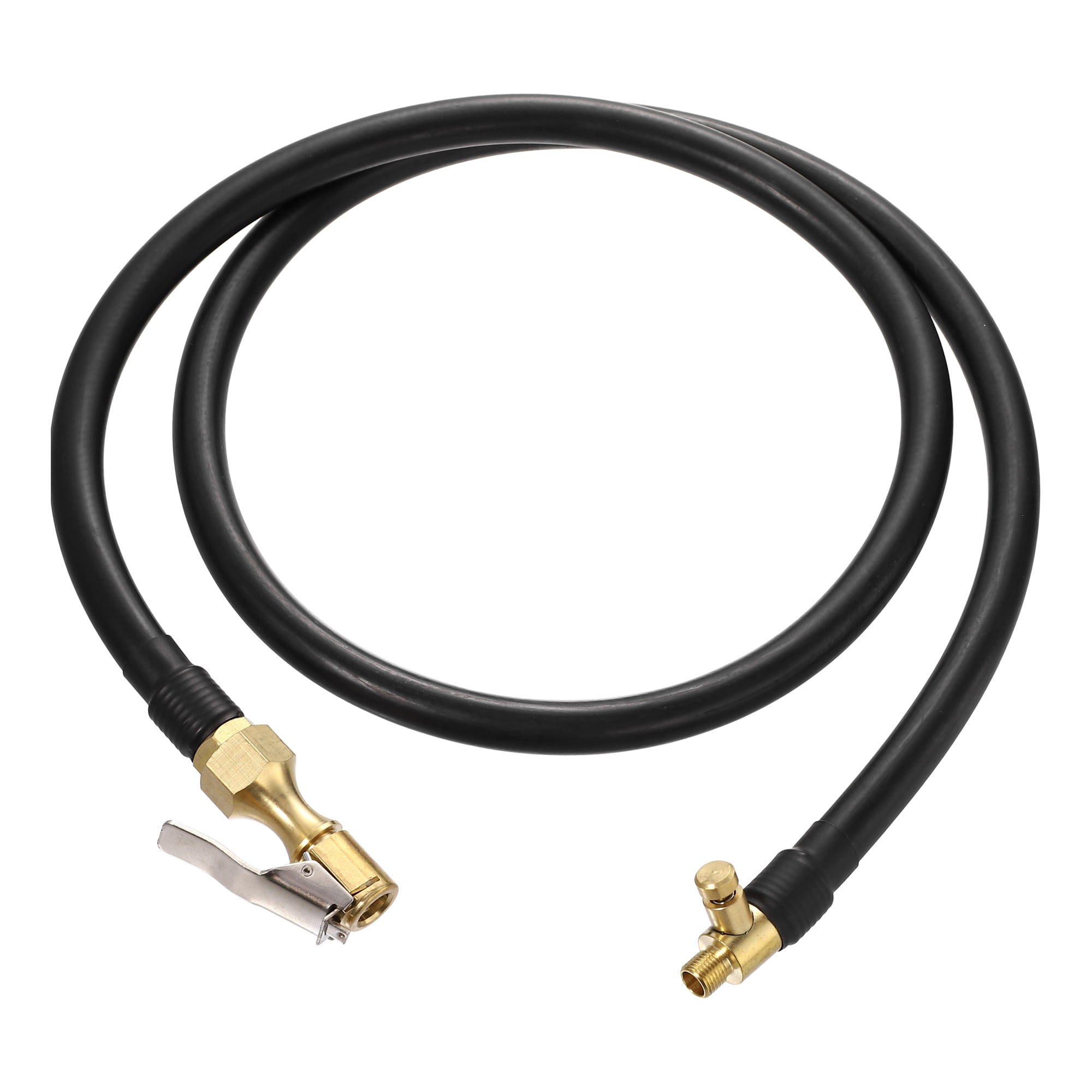 Stainless Steel 100cm Auto Air Chuck Inflator Compressor Pump Extension ...