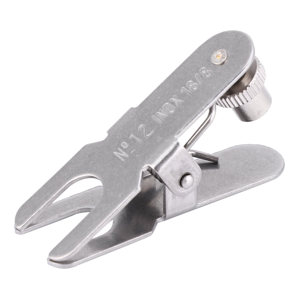 Stainless Steel, 12#, Scientific Equipment Professional Lab Clamp Pinch ...