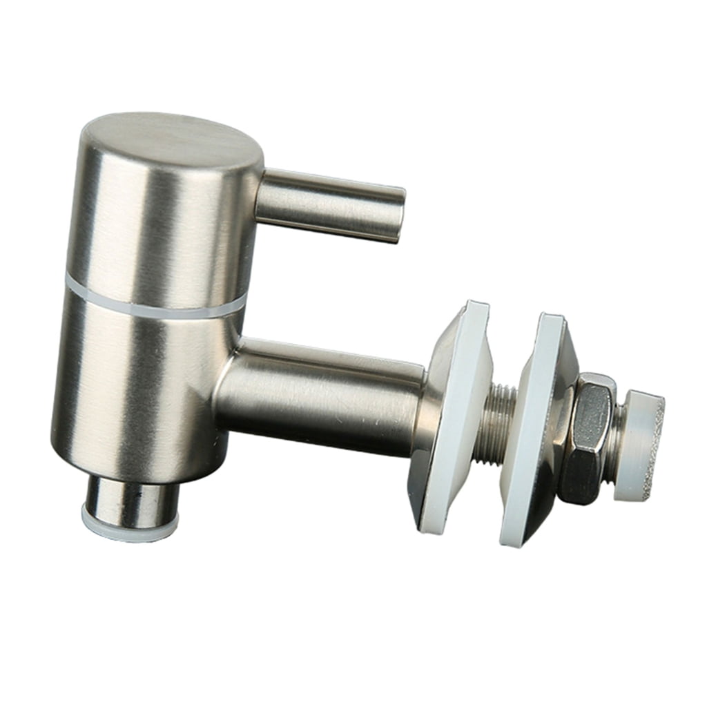 Stainless Steel 12mm Spigot Metal Beverage Faucet Metal Beer Kegs Tap ...