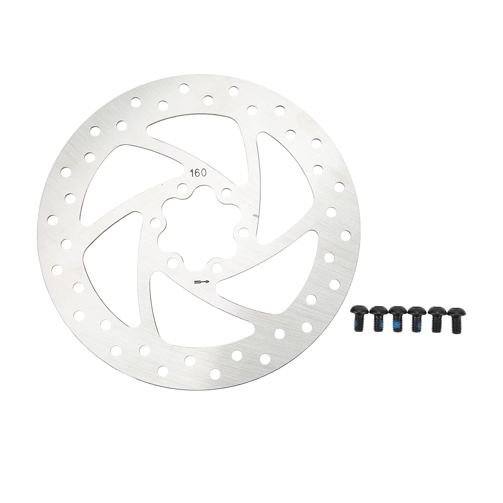 Stainless Steel 160mm Disc Brake Rotor for Electric Scooter with 6 Bolt ...