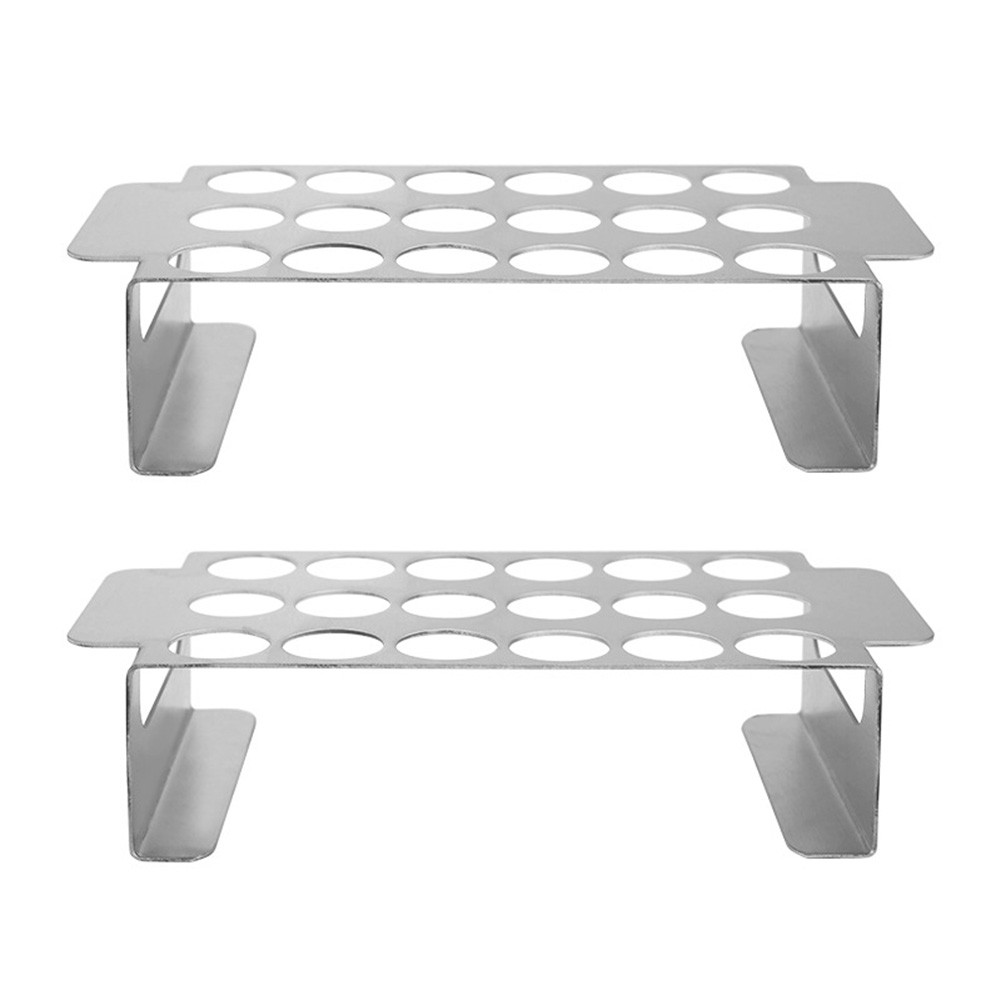 Stainless Steel 18 Hole Pepper Rack BBQ Outdoor Non-stick Grill Pepper ...