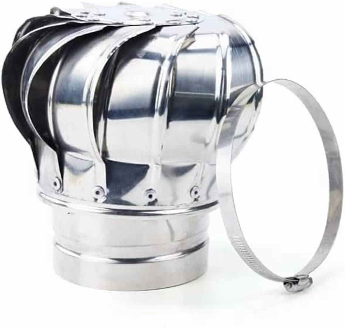 Stainless Steel 201 Non Power Roof Ventilator, Wind Turbines Attic Air Vent Ventilating Fan ...