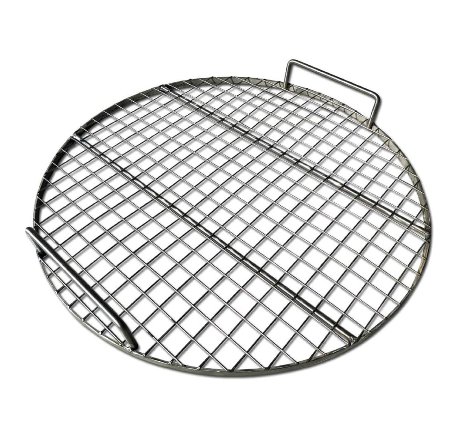 Stainless Steel 22" inch Round Grill Grate - Fits Weber Kettle ...