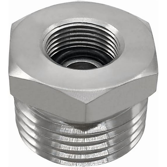 Stainless Steel 3/8 Compression Female Thread(I.D:0.512") to 3/4 Male ...
