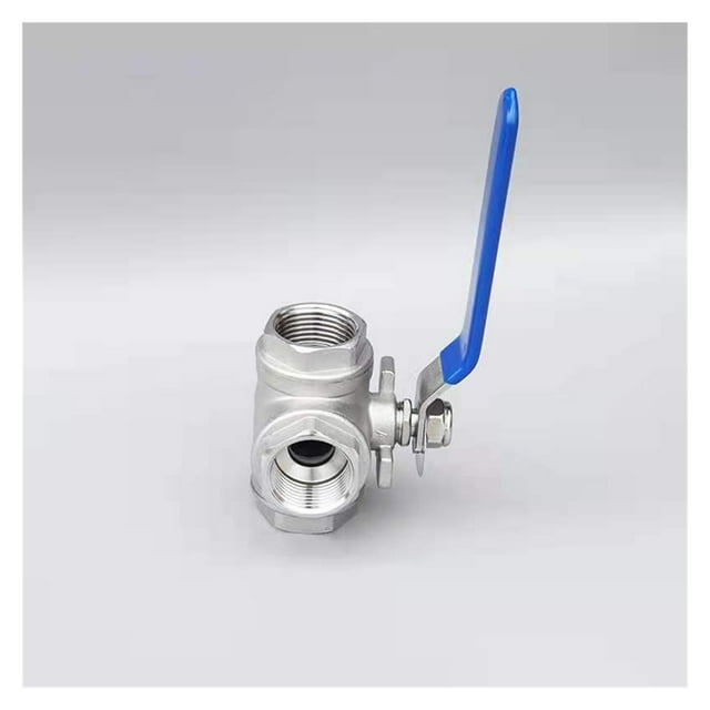 Stainless Steel 304 316 | Internal Threaded Manual Three-way Ball Valve ...
