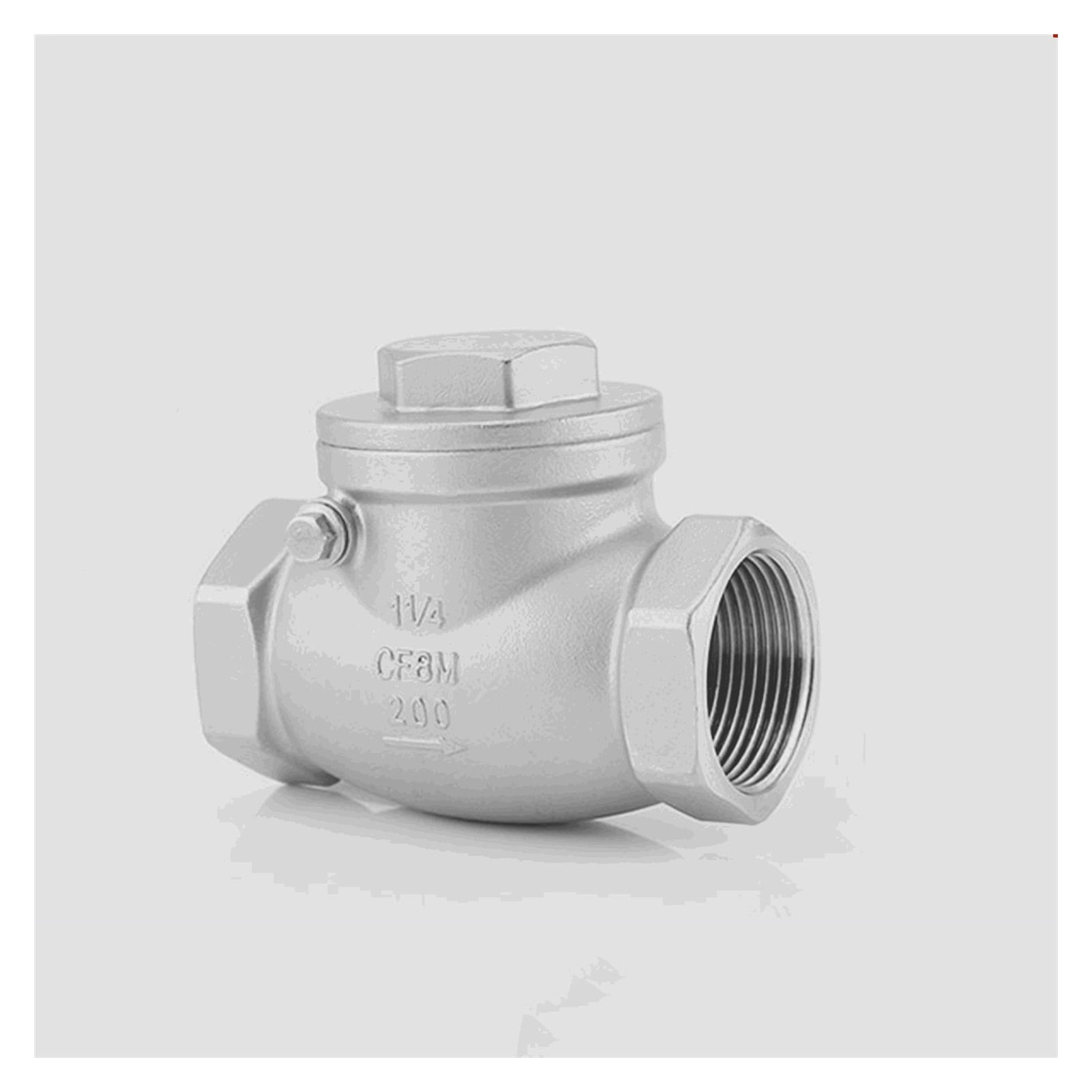Stainless Steel 304, 316 Threaded Internal Thread Check Valve One-way ...