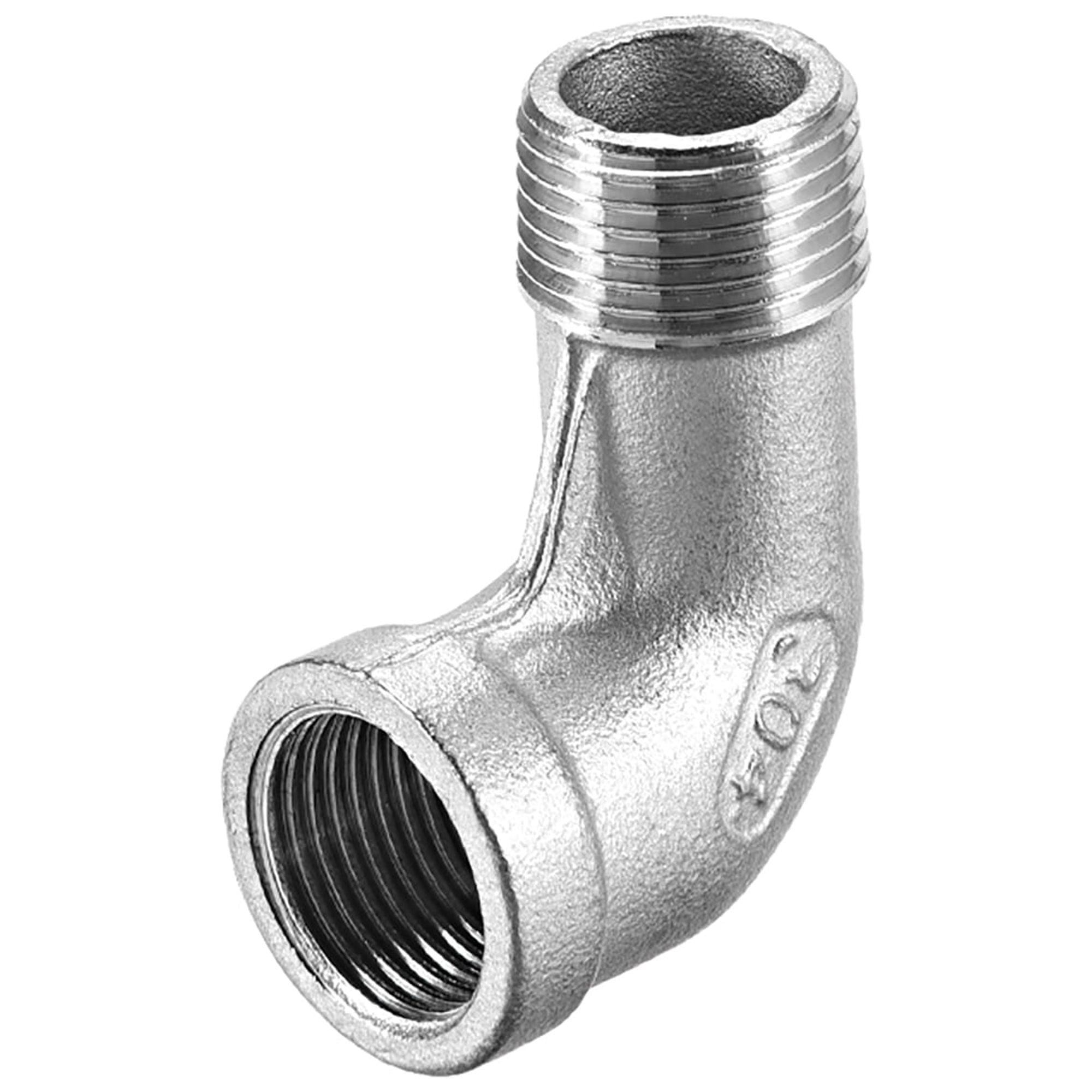 Stainless Steel 304 Cast Pipe Fittings ,90 Degree Elbow 3/8 BSPT Female ...