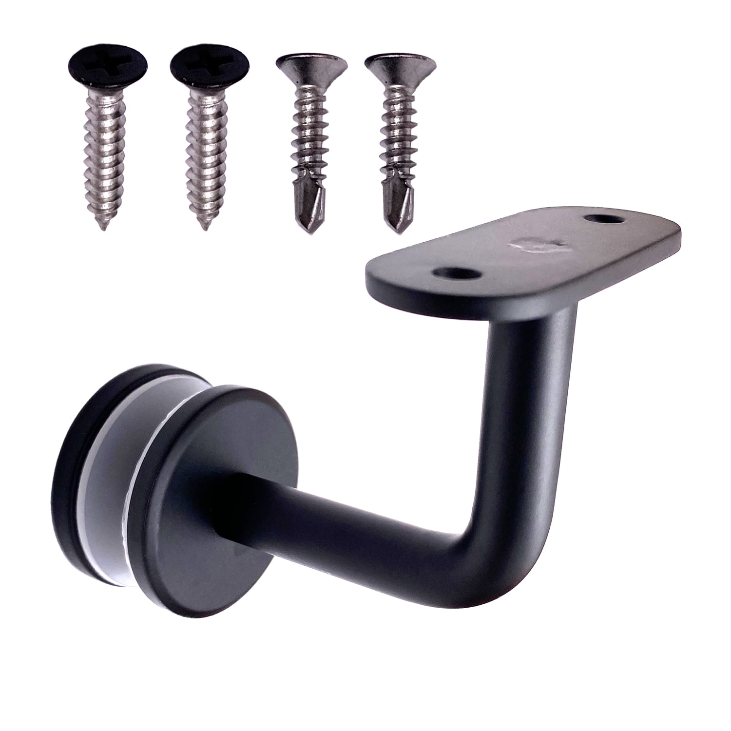 Stainless Steel 304 Glass Mount Handrail Bracket for Square Railing, 1 ...