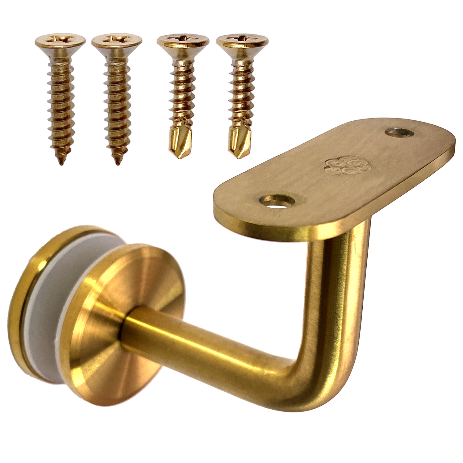 Stainless Steel 304 Glass Mount Handrail Bracket for Square Railing, 1 ...