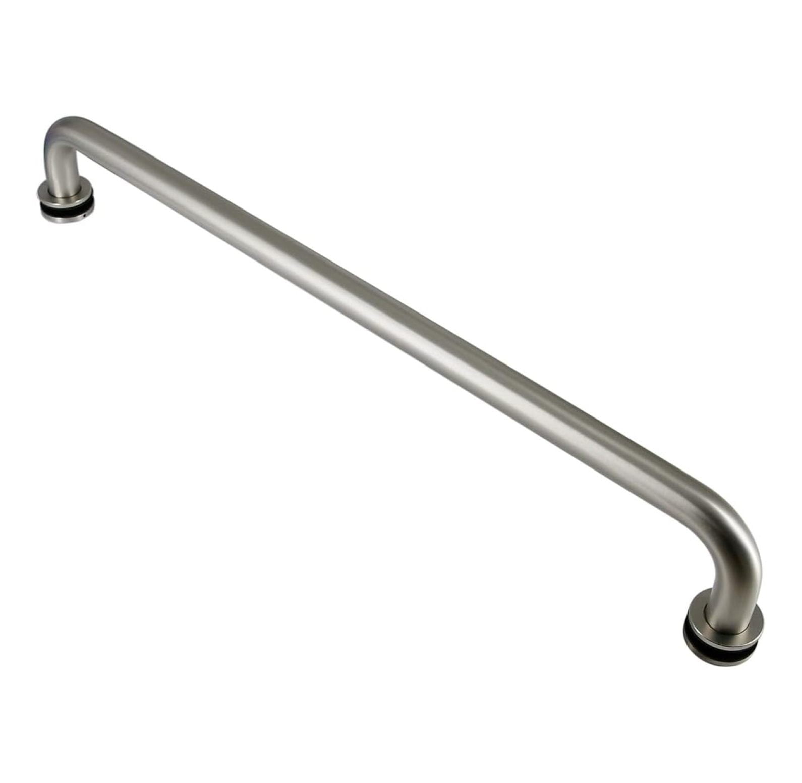 Stainless Steel 304 Grade 18" inch Shower Glass Door Single Side Round ...