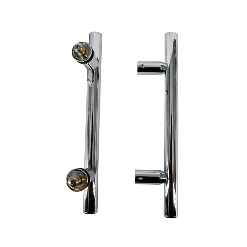 Stainless Steel 304 Grade Back to Back Shower Door Ladder Pull Handle ...
