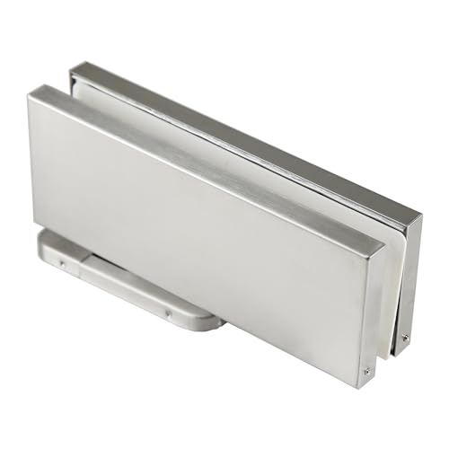 Stainless Steel 304 Grade Glass Door Hydraulic Floor Patch Fitting ...