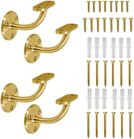 Stainless Steel 304 [Marine Grade] Wall Mount Handrail Bracket for Wood ...