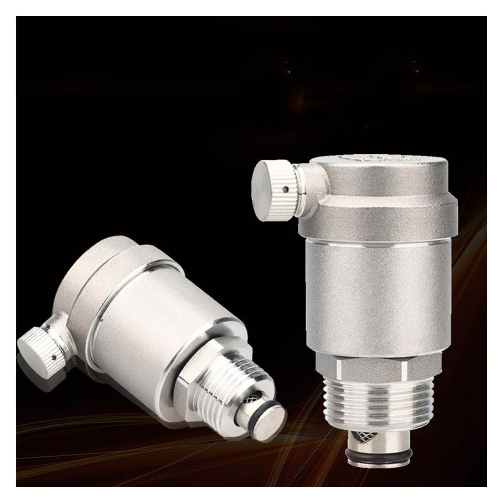 Stainless Steel 304 Threaded Automatic External Thread Exhaust Valve 4 ...