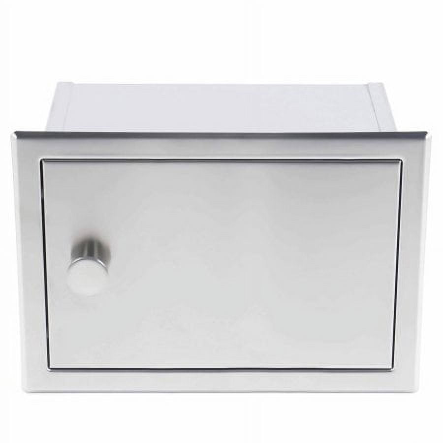 Stainless Steel 304 Toilet Paper Holder Wall Mounted Concealed 21*14*13 ...