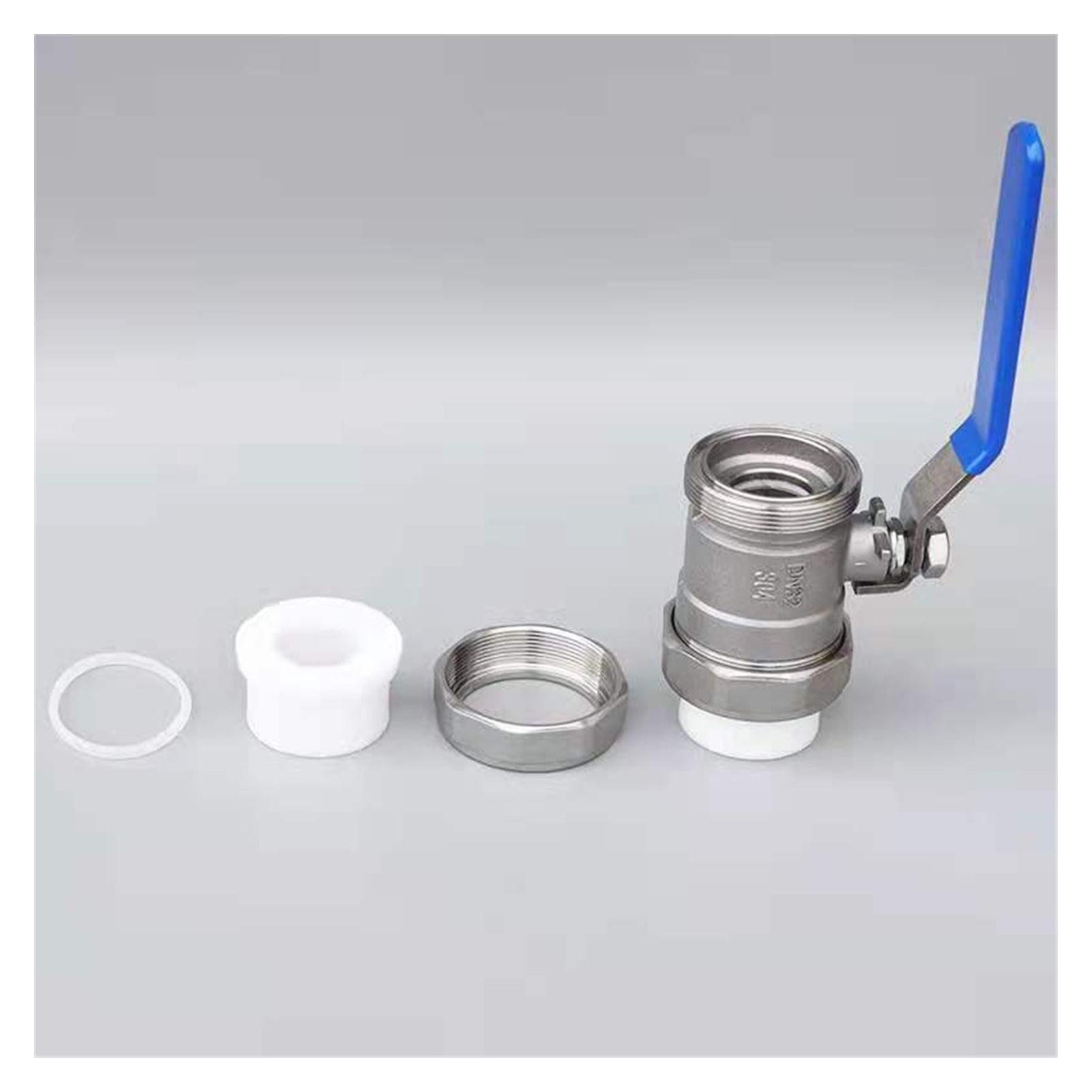 Stainless Steel 304PPR Double Union Tap Water Valve Switch ,Solid ...